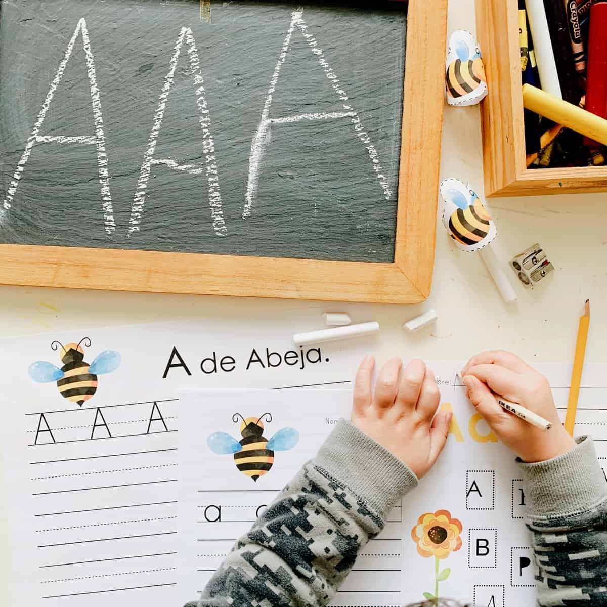 How to learn Spanish at home | Amazing hands-on Spanish homeschooling ...