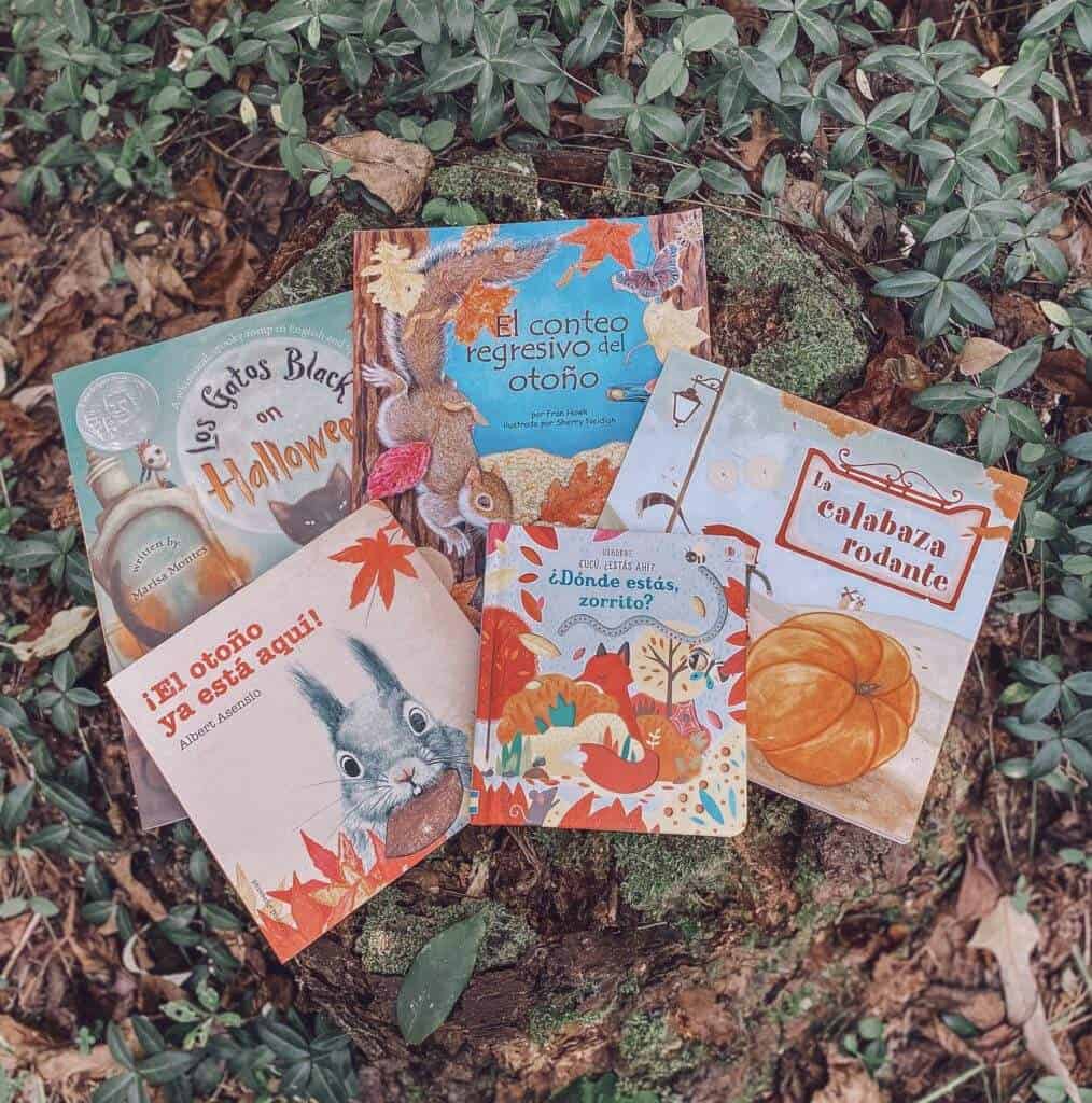The Best Spanish Books for Learning in Autumn | Niños & Nature