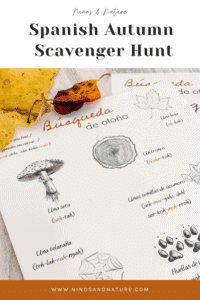 Beautiful Autumn Spanish Scavenger Hunt - Free Spanish Activities for ...