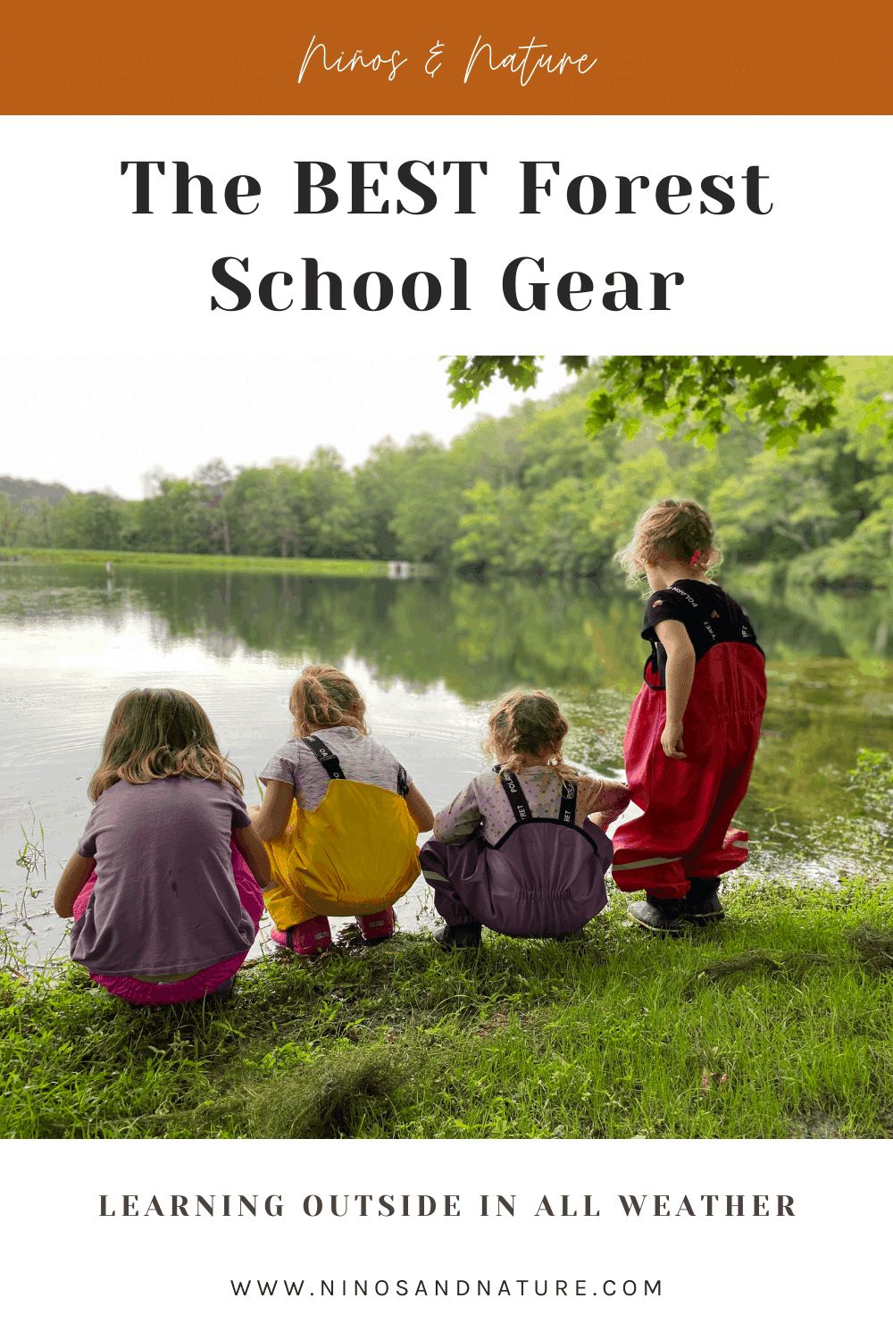 The Best Gear for Forest School: Learning in all Weather | Niños & Nature