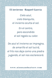 Spanish Winter Poems for Kids - Great Spanish Poetry about Winter ...