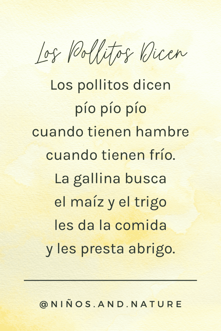 30+ Popular Spanish Nursery Rhymes for kids: Rimas para niños | Niños ...