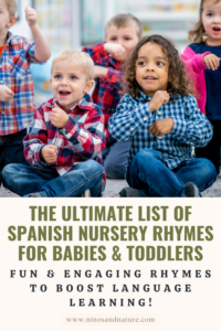 30+ Popular Spanish Nursery Rhymes for kids: Rimas para niños | Niños ...