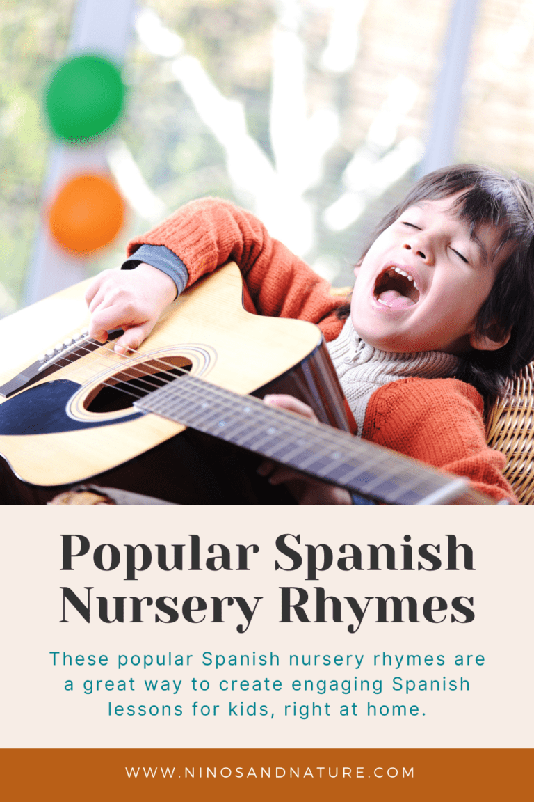 Popular Spanish Nursery Rhymes - Free Ways to Teach your Child Spanish ...