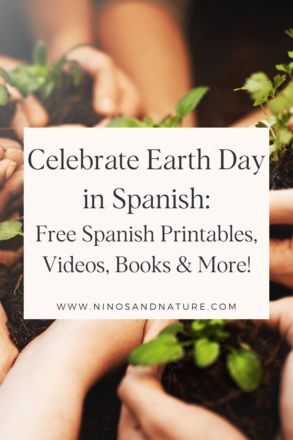 Learn Spanish Nature Words & Free Earth Day Spanish Printables | Niños ...