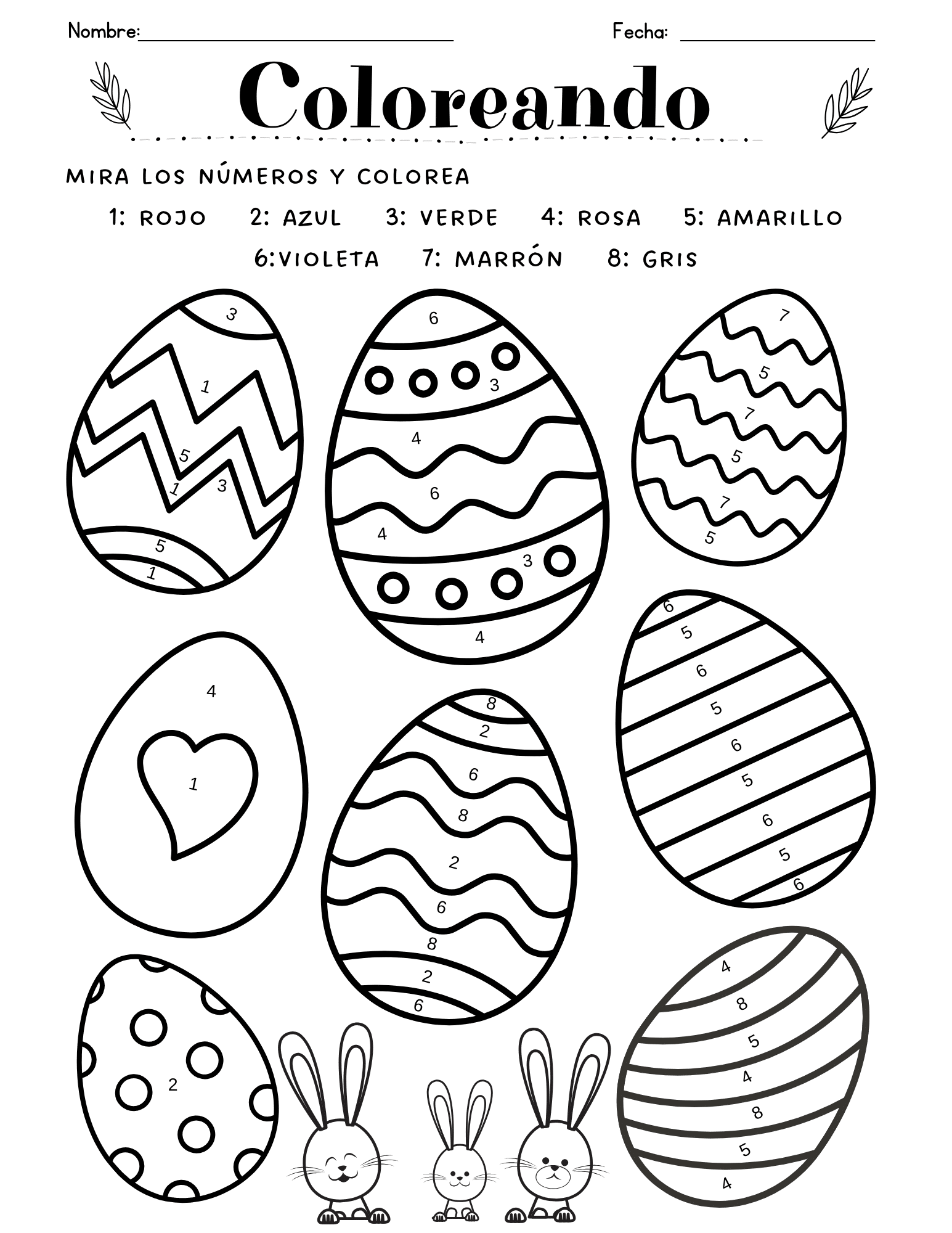 Free Easter Guide with Spanish Lessons for Kids - Have a Happy Easter ...