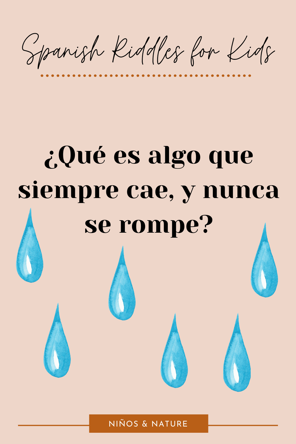 Fun Riddles in Spanish for Kids - Learn Spanish and Have Fun! | Niños ...