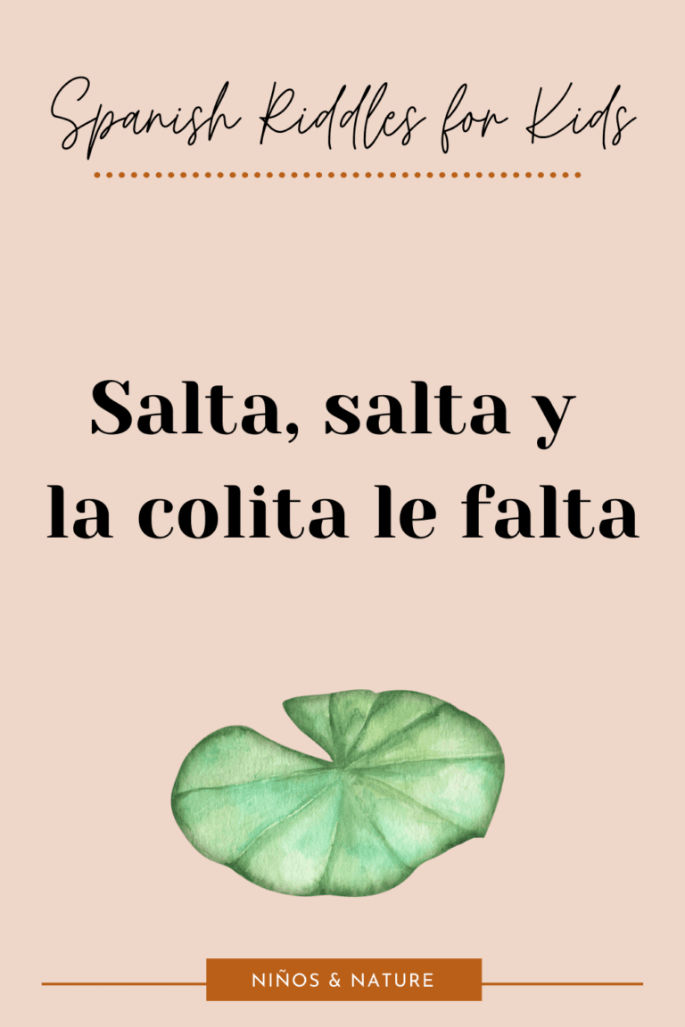 Fun Riddles in Spanish for Kids - Learn Spanish and Have Fun! | Niños ...