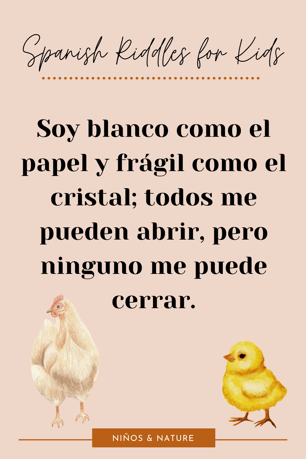 Fun Riddles in Spanish for Kids - Learn Spanish and Have Fun! | Niños ...