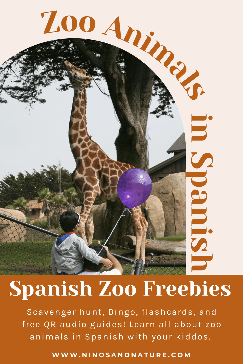 Learn about the zoo in Spanish - Free Spanish Zoo Worksheets! | Niños ...