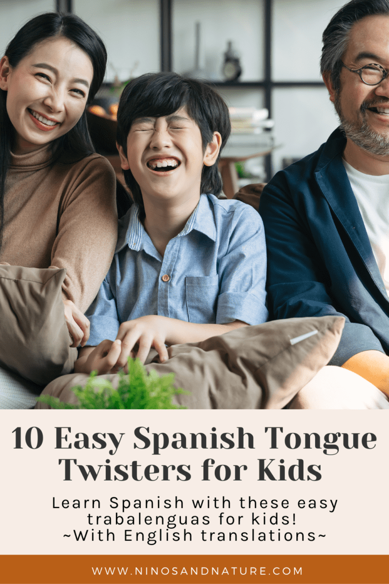 10 Easy Spanish Tongue Twisters for Kids - Trabalenguas para niños ...