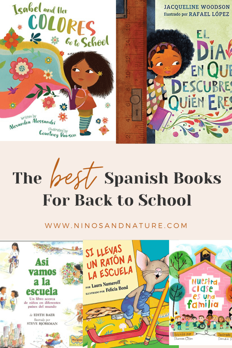 10 Spanish Children's Books for the First Day of School | Niños & Nature