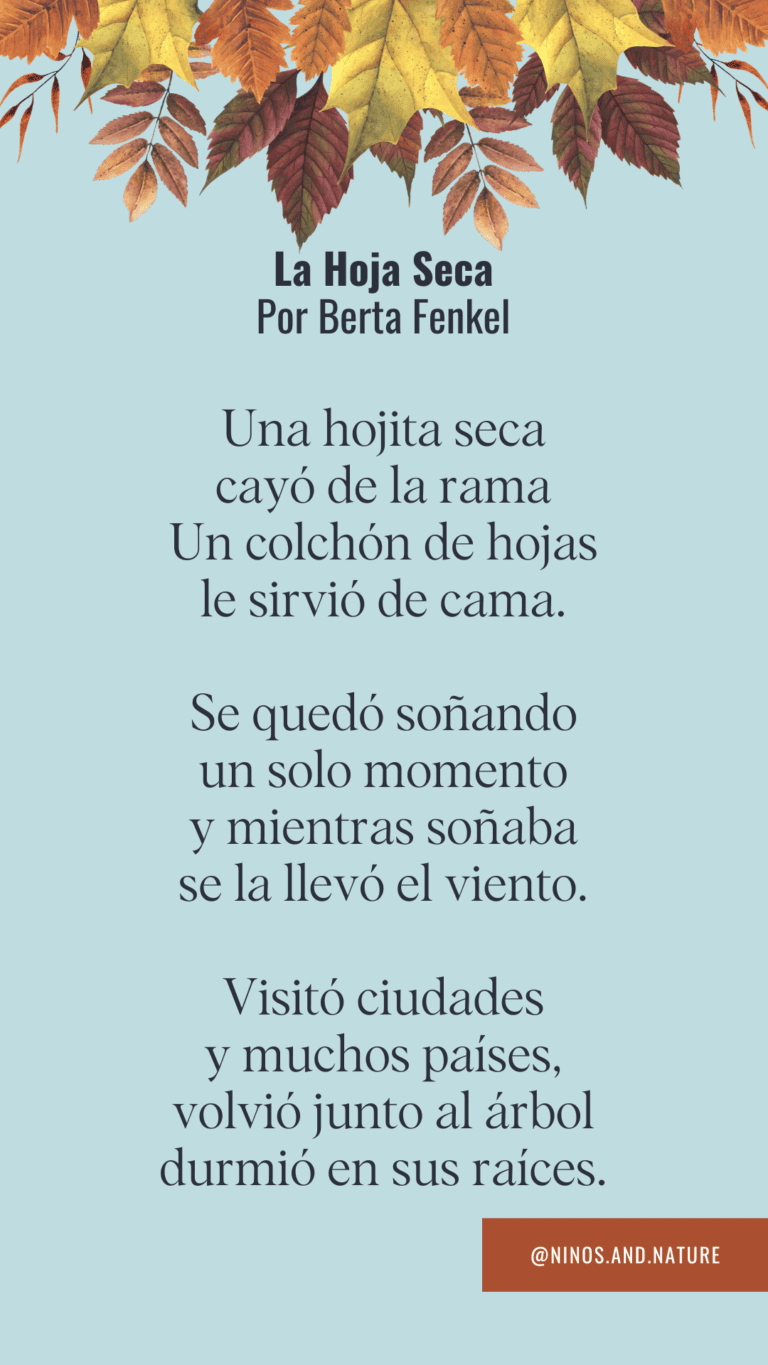 Discover 10 Fun Spanish Poems about Autumn for Kids | Niños & Nature
