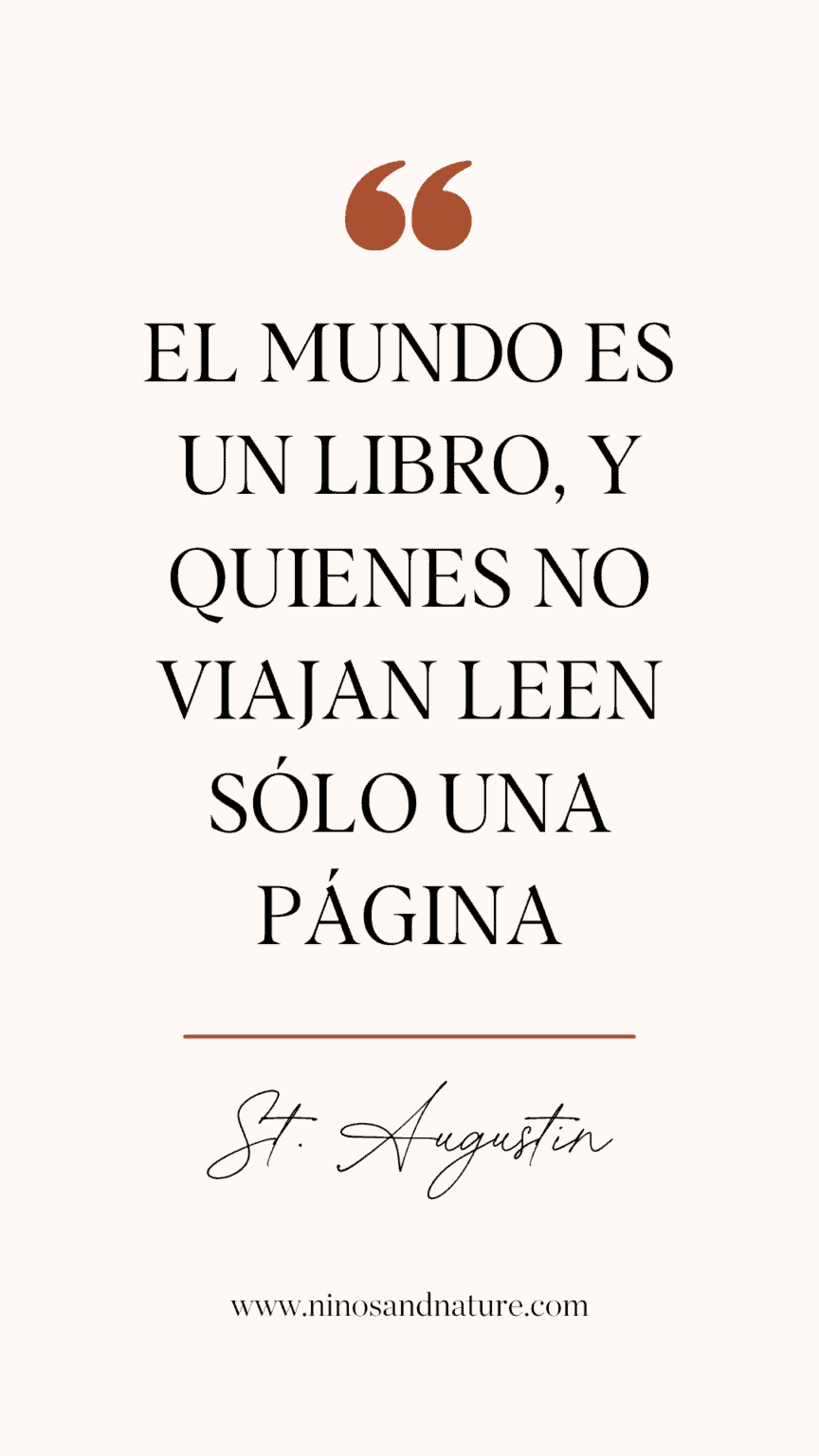 20 Inspirational Spanish Quotes about Travel, Life, and Love | Niños ...