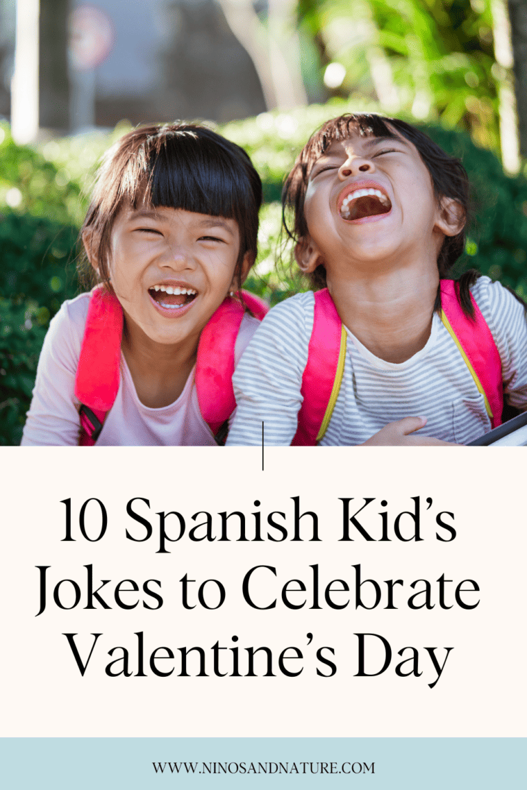 10 Valentines Day Jokes in Spanish and English for Kids | Niños & Nature