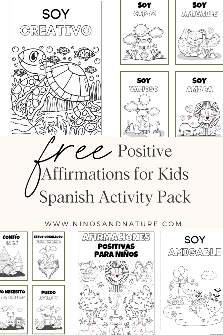 30+ Positive Affirmations in Spanish for Bilingual Kids - FREE ...