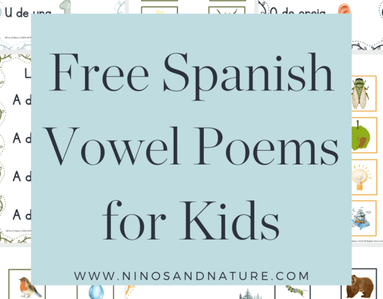 How to Teach Spanish Vowels: Free Printables & Fun Spanish Songs ...