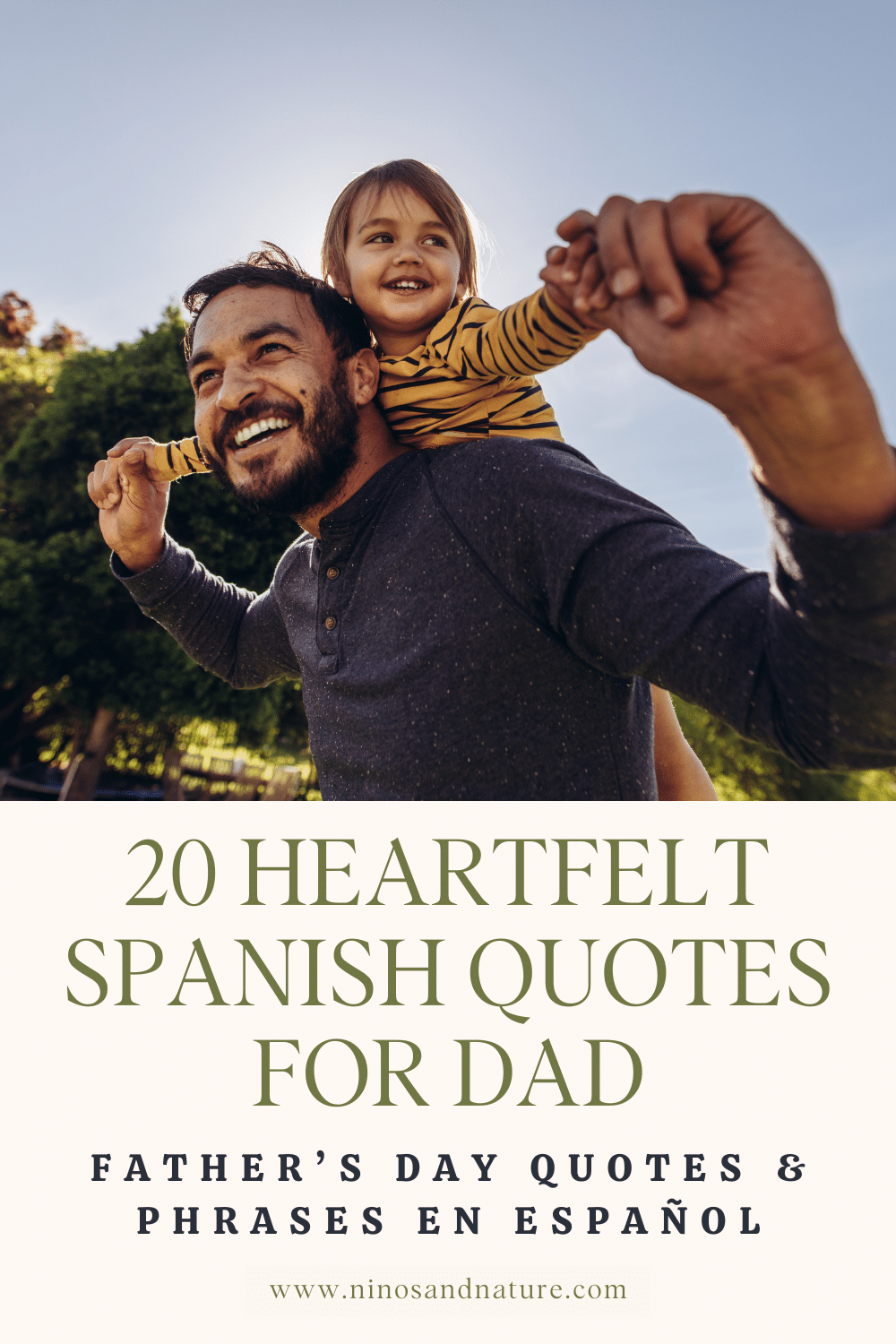 20 Heartfelt Father's Day Quotes in Spanish: Feliz Día del Padre ...