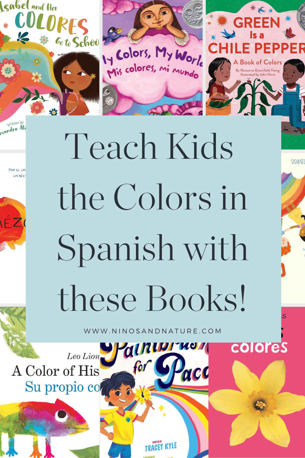 Colors in Spanish: Free & Easy Ways to Teach Kids Spanish! | Niños & Nature