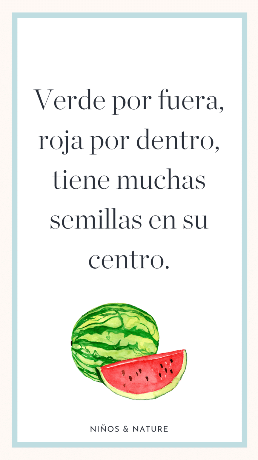 Learn Spanish Fruits and Vegetables with Fun Riddles: Adivinanzas para ...