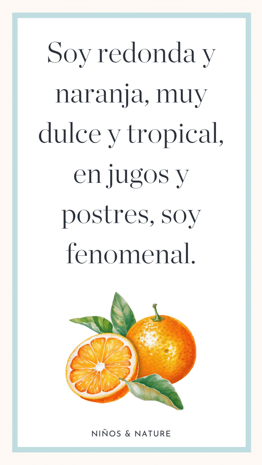 Learn Spanish Fruits and Vegetables with Fun Riddles: Adivinanzas para ...