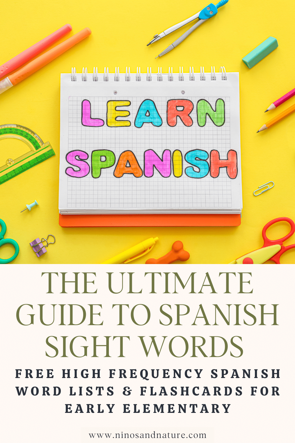 200+ Spanish Sight Words for Kids - Free Guide to Spanish High ...