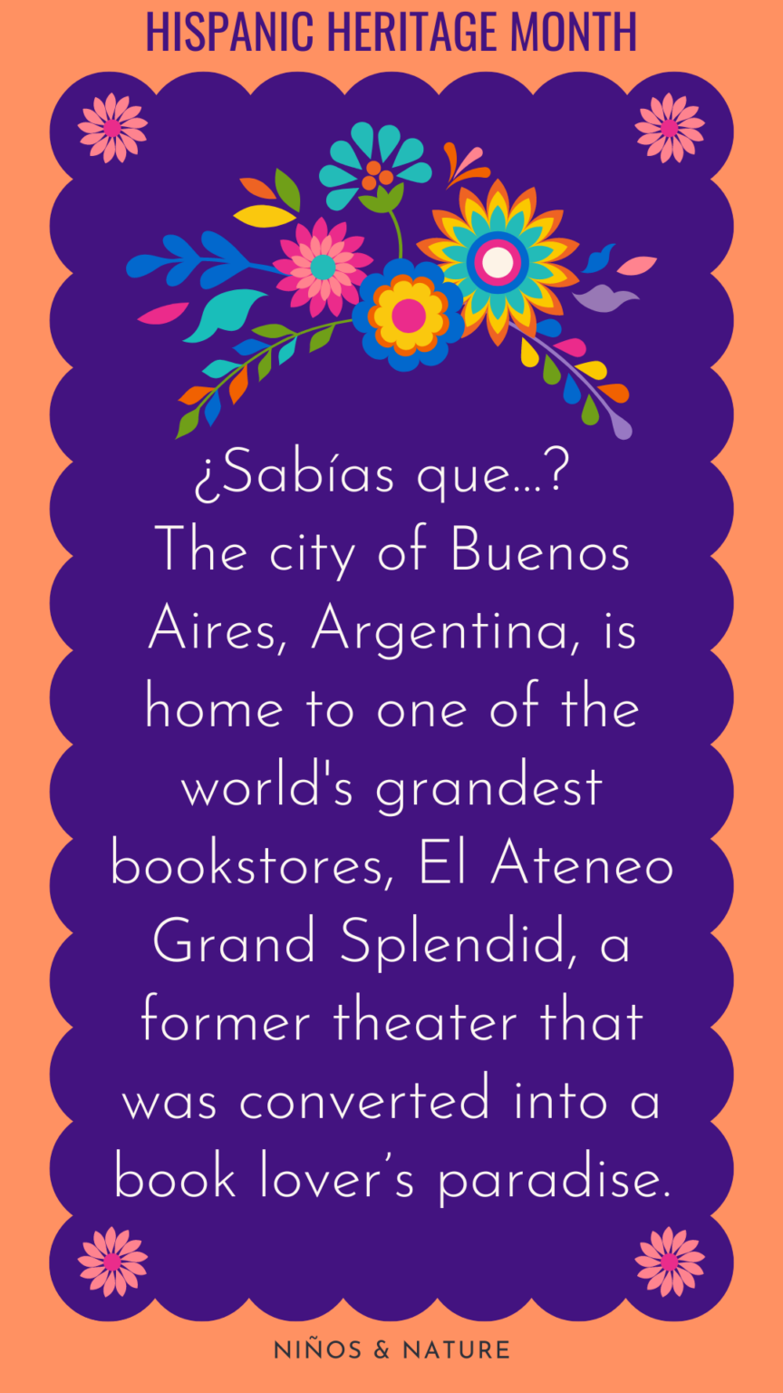 35+ Fun Hispanic Heritage Month Facts to Share with Kids | Niños & Nature