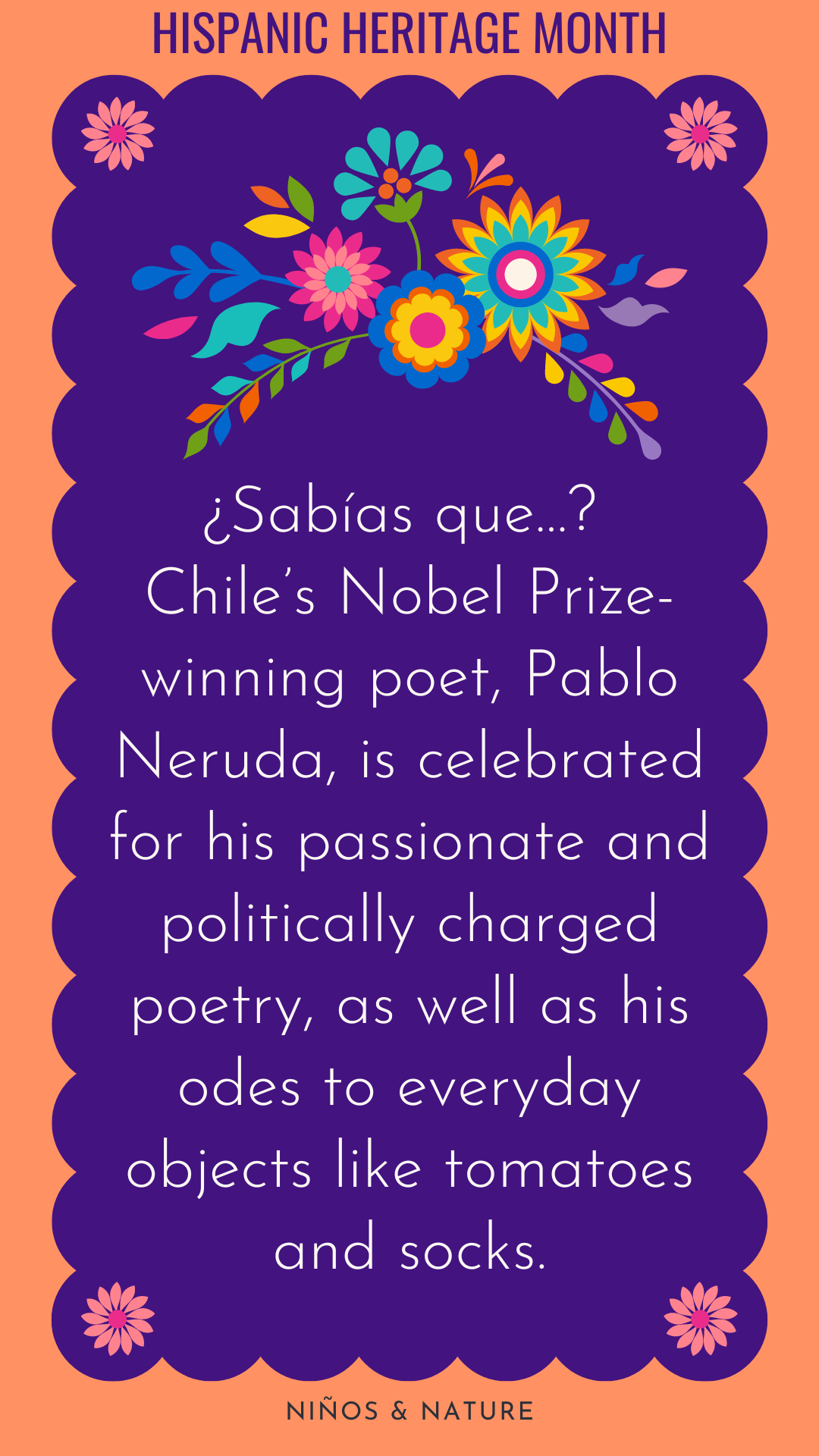 35+ Fun Hispanic Heritage Month Facts to Share with Kids | Niños & Nature