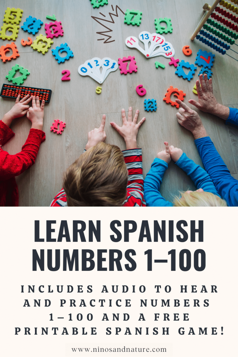 Spanish Numbers 1–100 for Kids: Free Game to Practice at Home or School ...